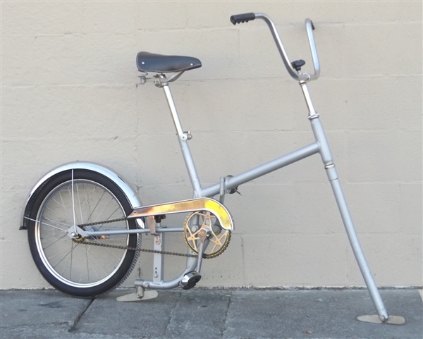 Medium ICE BIKE Folding Ice Skate Bicycle Adjustable Hungary Unique ~4 ...